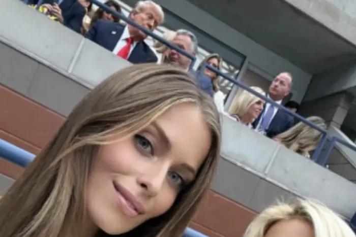 Sofia Rotaru's granddaughter caught on camera with Trump at the US Open ...