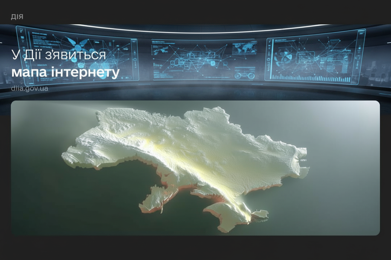 A map of xPON coverage will appear in Diia: how to find the internet ...